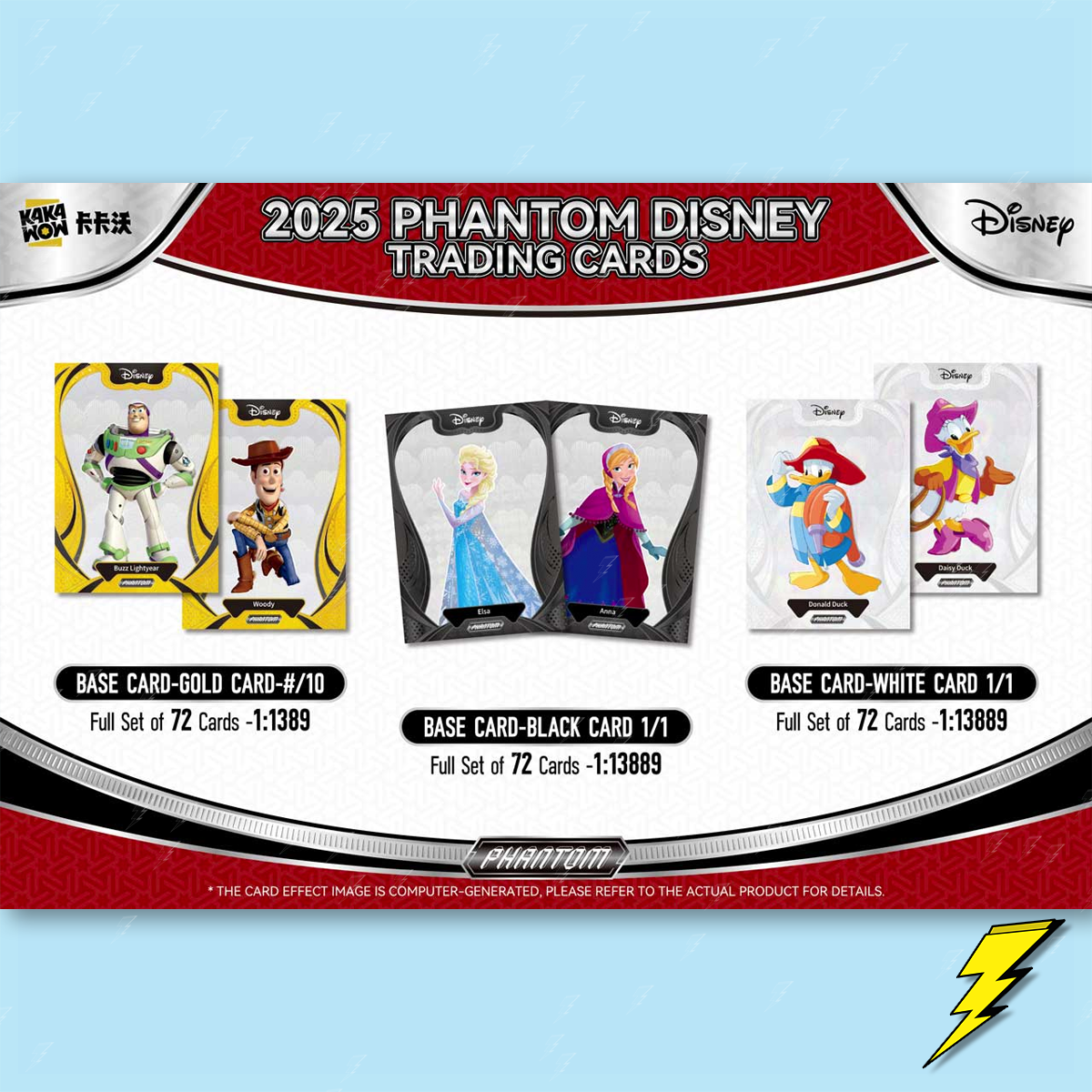 Disney Phantom 2025 Booster Pack - Kakawow – Thunderbolt Cards
