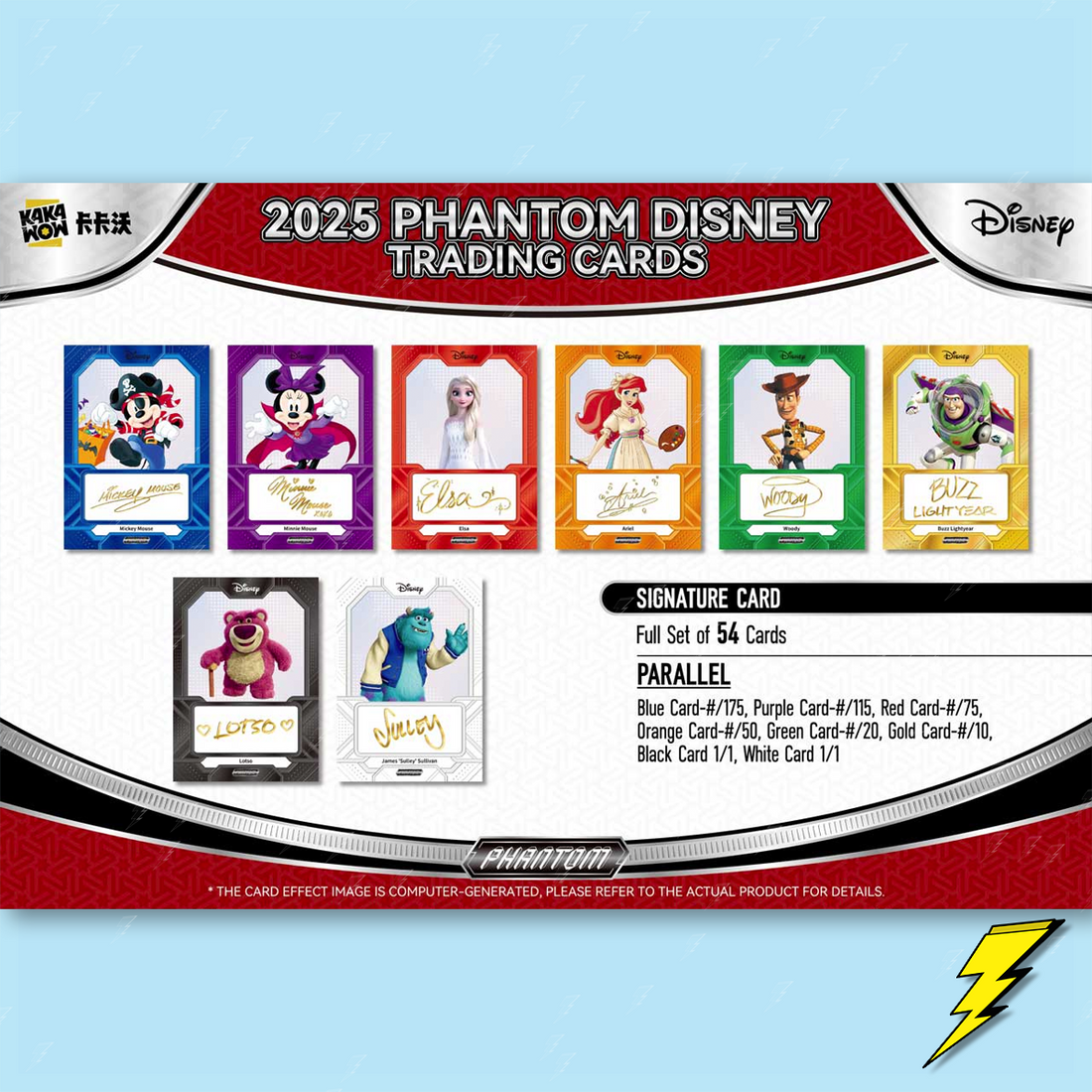 Disney Phantom 2025 Booster Pack - Kakawow – Thunderbolt Cards