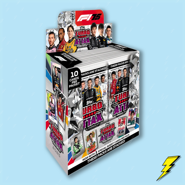 F1 Turbo Attax 2025 - Booster Box (24 Packs) – Thunderbolt Cards