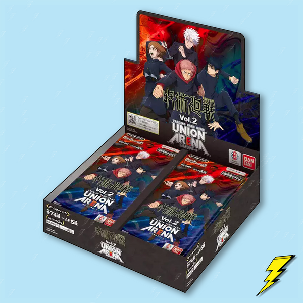 Jujutsu Kaisen Vol 2 Booster Box - Union Arena - Japanese – Thunderbolt ...